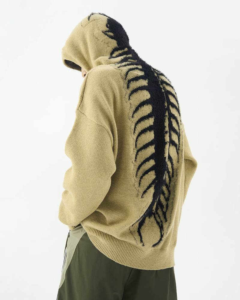 Skeleton Hoodie Jacket | Yokai Clothing