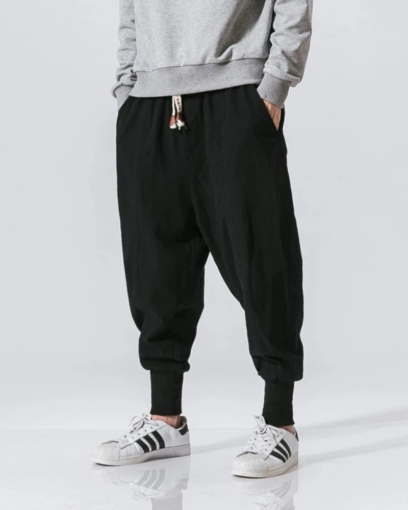 Japanese Style Loose Pants | Yokai Clothing