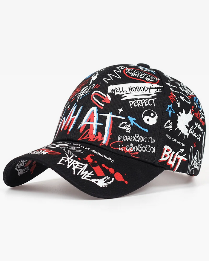 Graffiti Baseball Cap | Yokai Clothing